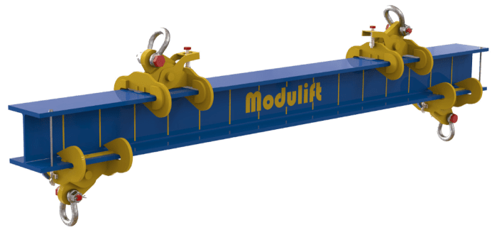 Load Monitoring Spreader Beam with Wireless Data Logging